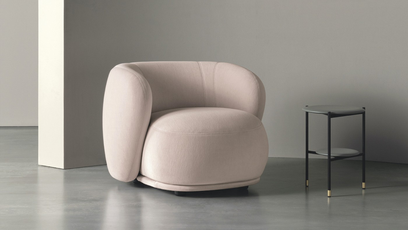 Rene lounge sessel Meridiani - Spazio Schiatti